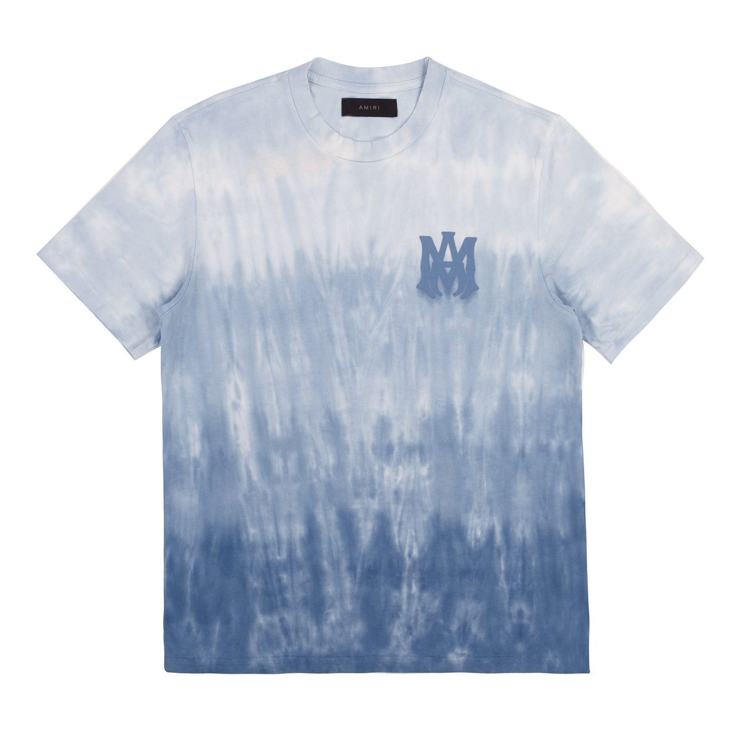Amiri MA Logo Dip Dye Tee Ashley Blue – PIECES