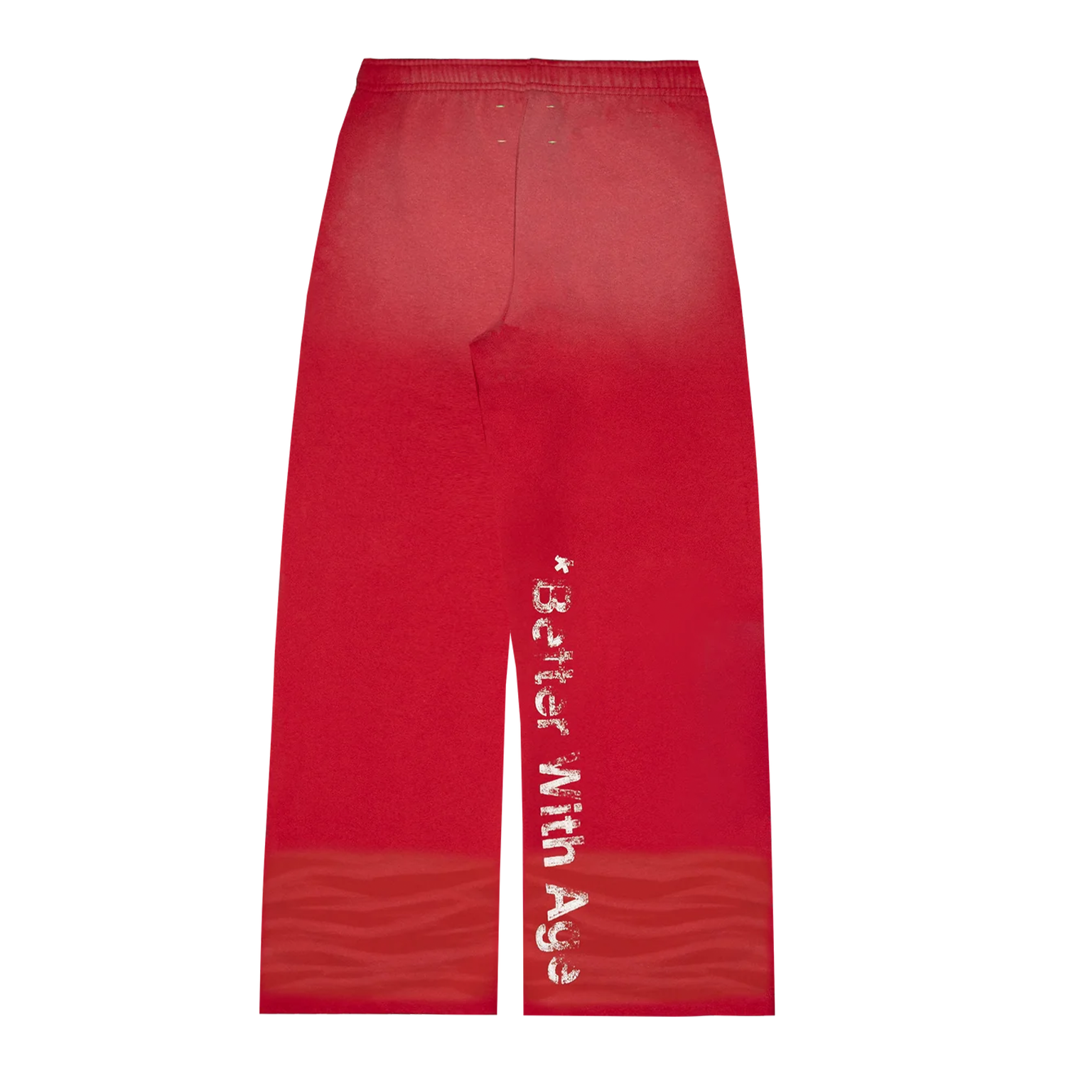 Better With Age Superficial Sweatpants Red – PIECES