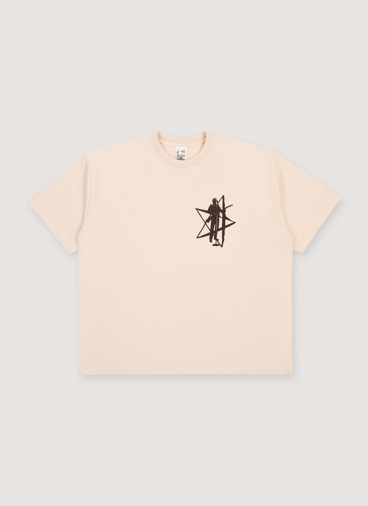 Basketcase Gallery Garbiel Is A Star Tee White – PIECES