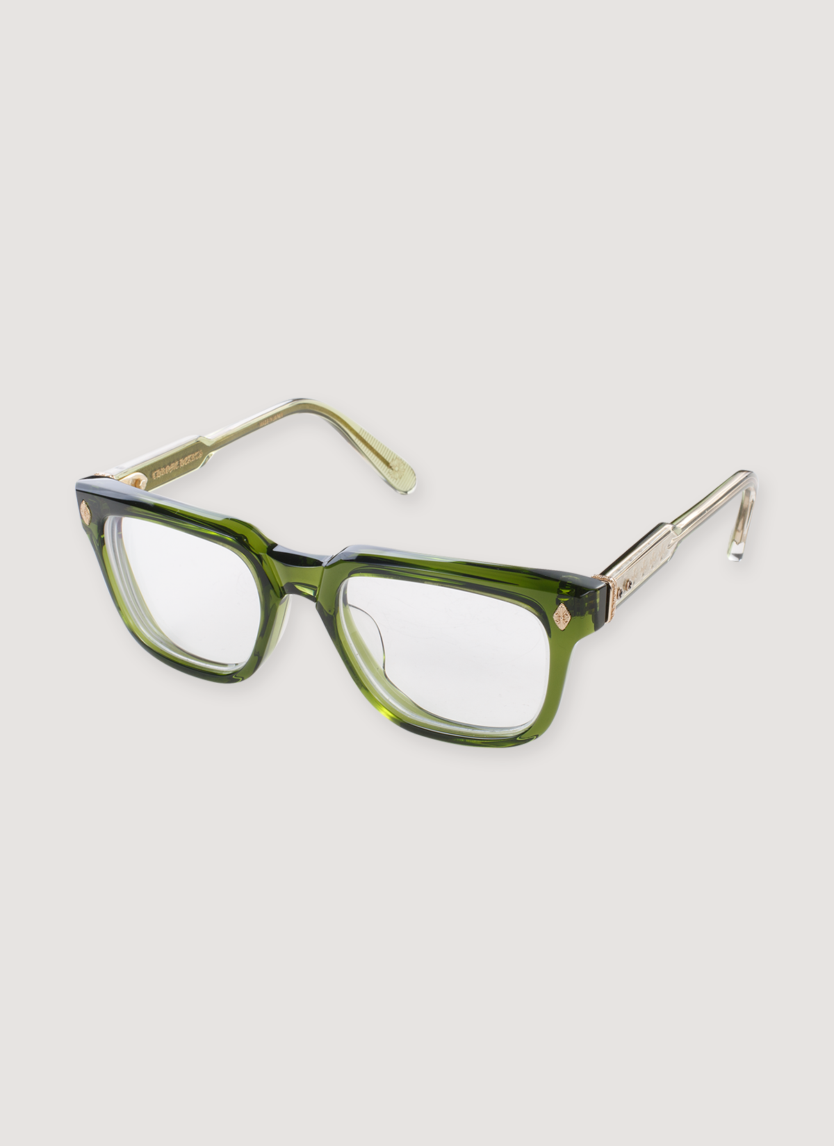 Chrome Hearts AMBIDIXTROUS GLASSES GREEN GOLD (Pre-Owned) – PIECES