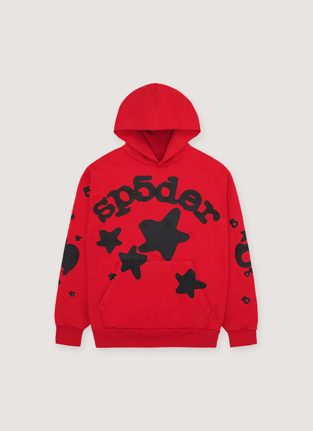 Sp5der Worldwide Beluga Sweatshirt Red – PIECES
