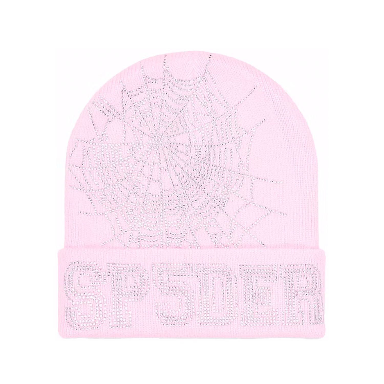 Sp5der Worldwide Rhinestone Beanies – PIECES